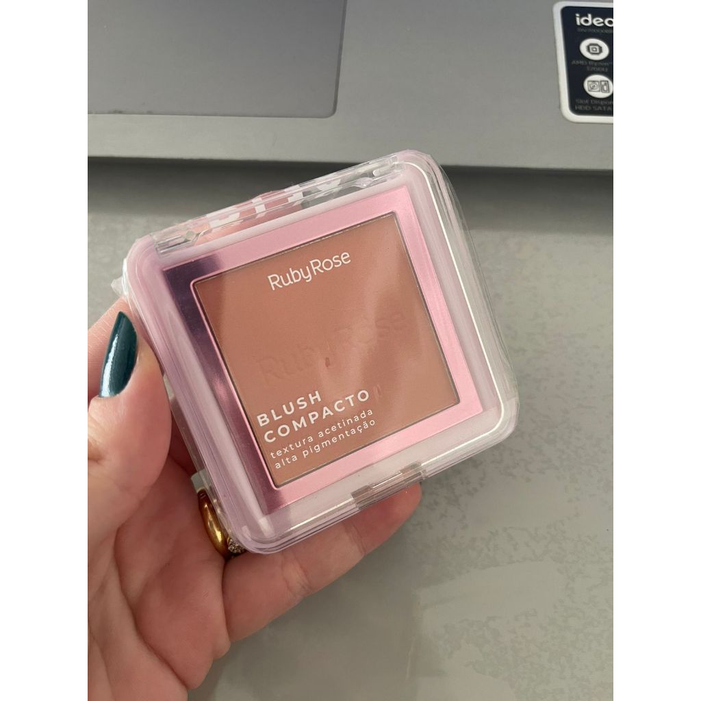 Blush Compacto Ruby Rose | Shopee Brasil