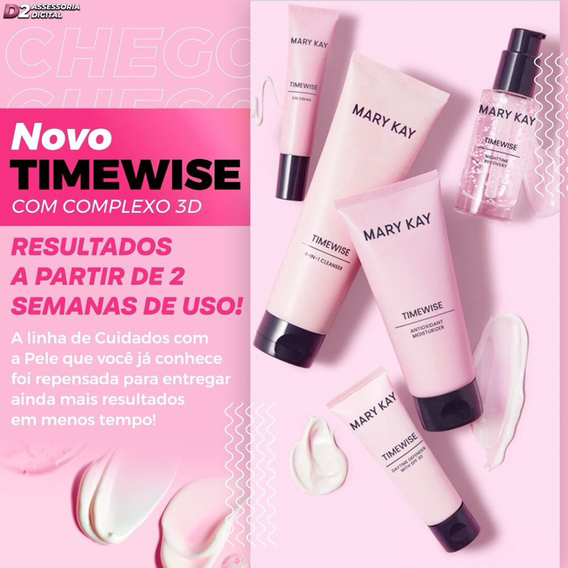 Kit Timewise 3d Mary Kay Shopee Brasil
