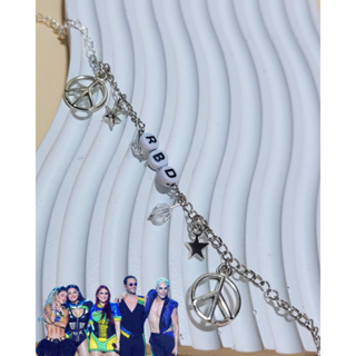 Pulseira Soy Rebelde - RBD - corrente pingente símbolo da paz | Shopee ...
