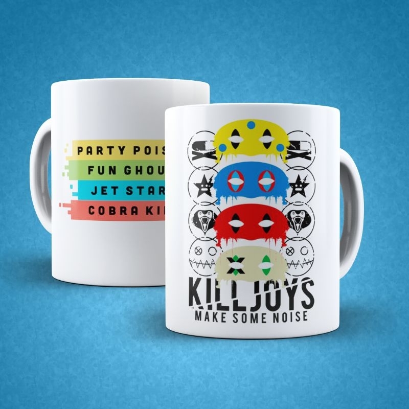 Caneca My Chemical Romance - Killjoys name (Porcelana) | Shopee Brasil