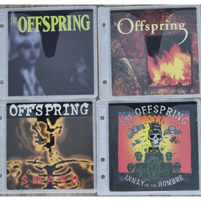 4 CDs The Offspring (encarte frontal + CD) | Shopee Brasil