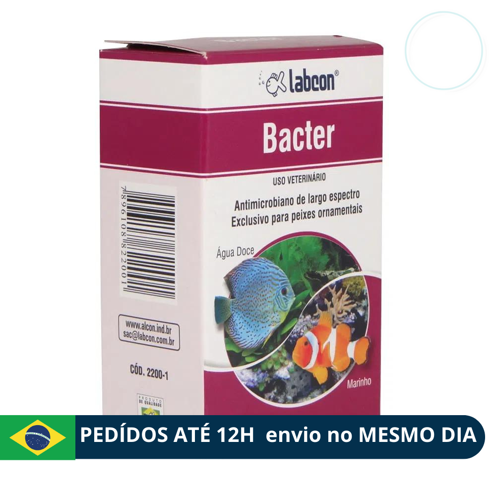 Alcon Labcon Bacter 10 Caps Antimicrobiano De Largo Espectro | Shopee ...
