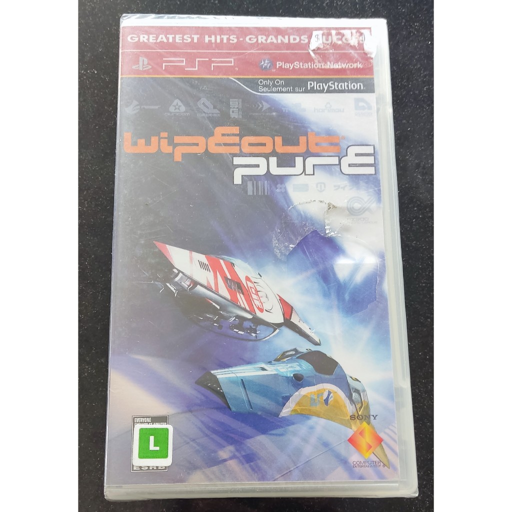 Jogo Wipeout Pure - Lacrado - Playstation PSP - Original | Shopee Brasil
