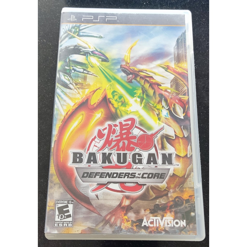 Jogo Bakugan Battle Brawlers: Defenders of the Core - Playstation PSP ...