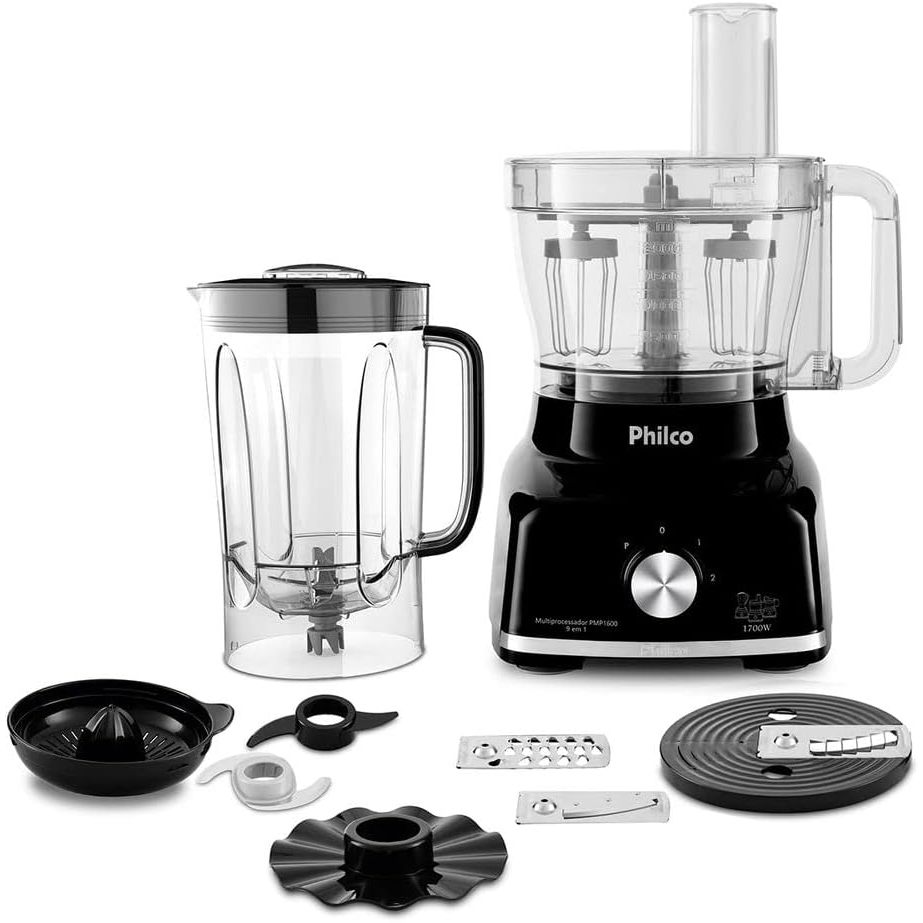 Multiprocessador Philco 9x1 1400W PMP1600 127V | Shopee Brasil