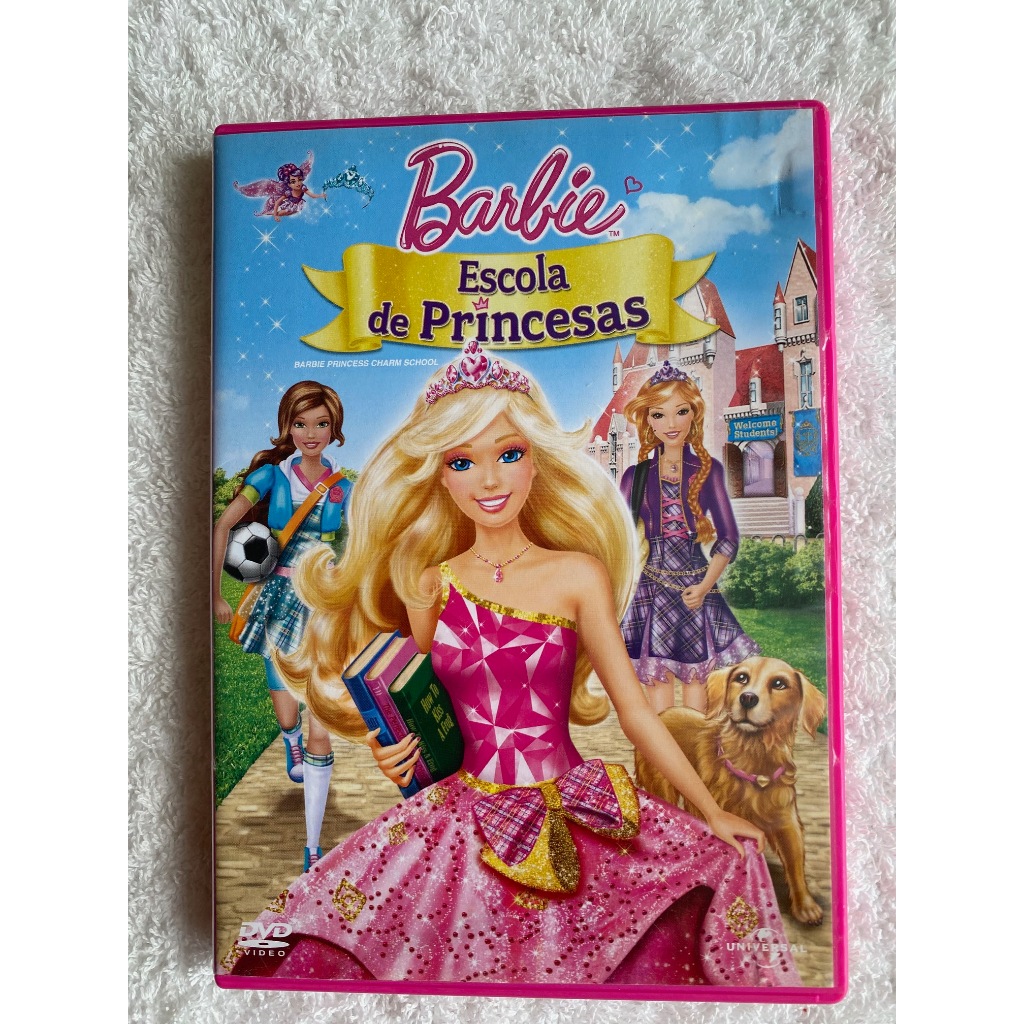 DVD BARBIE ESCOLA DE PRINCESAS | Shopee Brasil