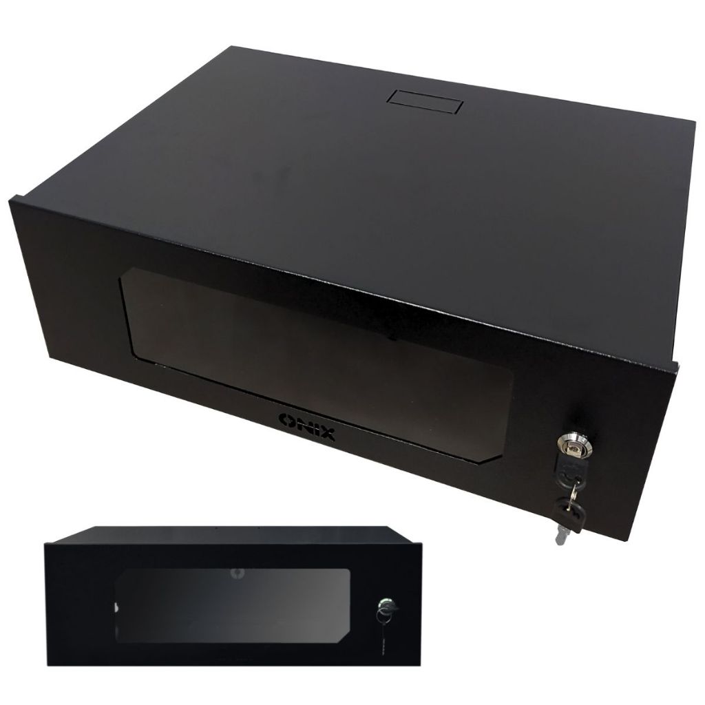 Mini Rack 3u Dvr Caixa Organizadora Parede Rede Internet Cftv | Shopee ...