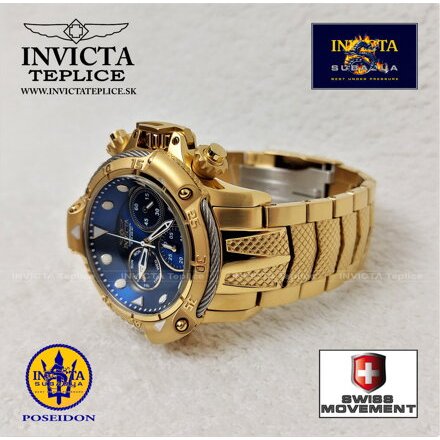 INVICTA Subaqua Poseidon, model 26726 invicta puro luxo | Shopee Brasil