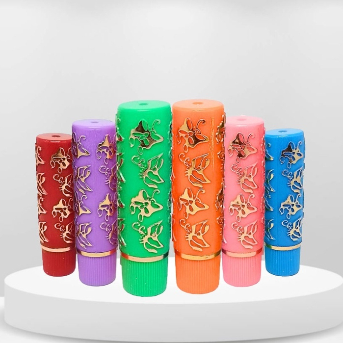 Kit 12 Batom Mágico 24 horas 24 Horas/ Longa Duração - Coloridos- Verde ...