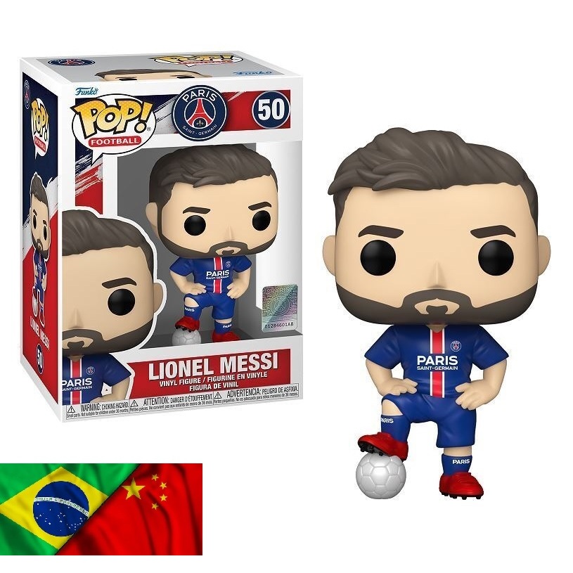 Funko Pop Paris Saint Germain Lionel Messi 50 Pronta Entrega | Shopee ...