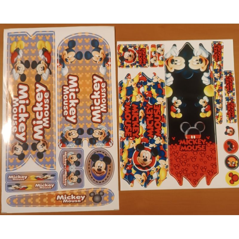 Adesivo Bicicleta Infantil Mickey Mouse Bike | Shopee Brasil