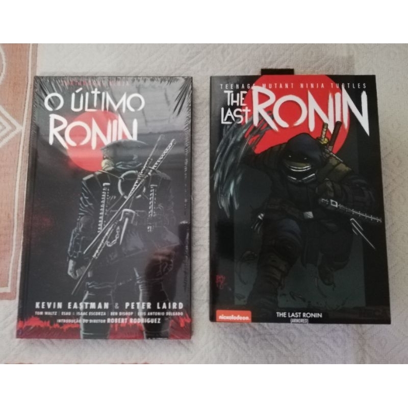 Kit HQ Tartarugas Ninja O Último Ronin e Action Figure O Último Ronin | Shopee Brasil
