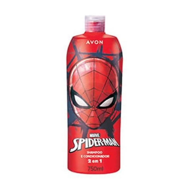 Avon Marvel Spider-Man Shampoo E Condicionador 2 Em 1 - 750ml | Shopee ...