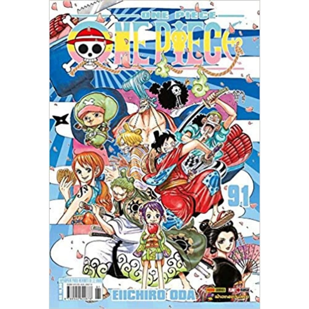 Mangá One Piece Vol. 91 Panini Lacrado | Shopee Brasil