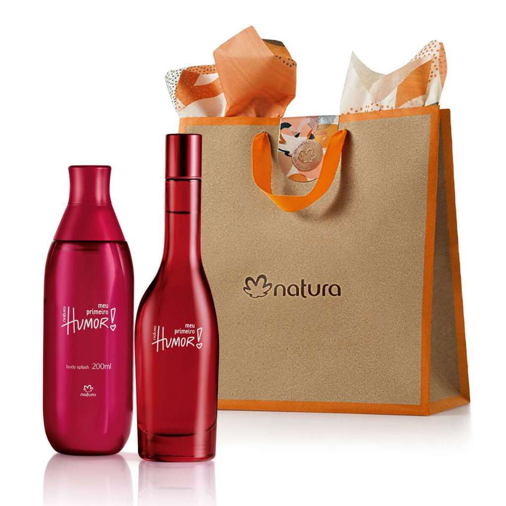 Presente natura a escolher: humor proprio e meu primeiro humor ( body ...