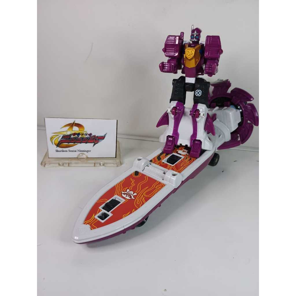 Power Ranger Ninja Steel Super Sentai Ninninger dx Surfermaru | Shopee ...
