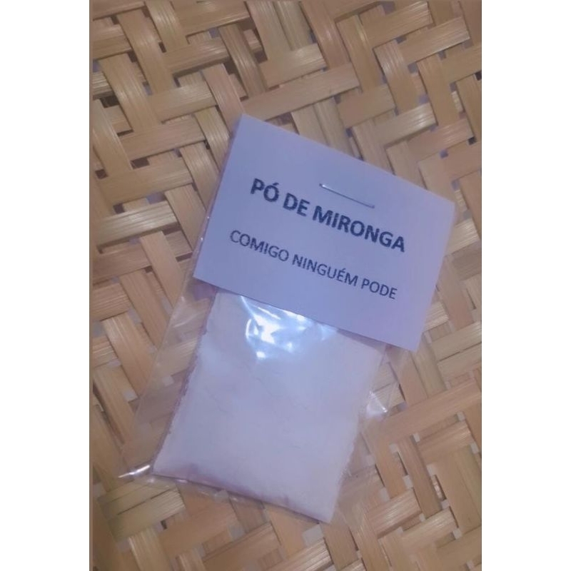 PÓ DE MIRONGA CRUZADO E CONSAGRADO | Shopee Brasil