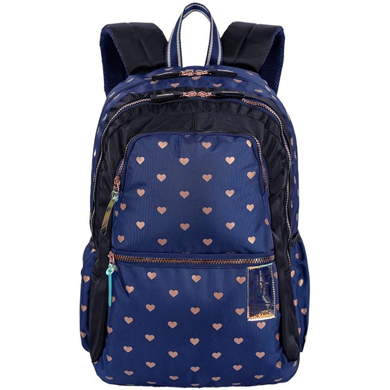 Mochila Capricho Wishes G Azul Sestini | Shopee Brasil