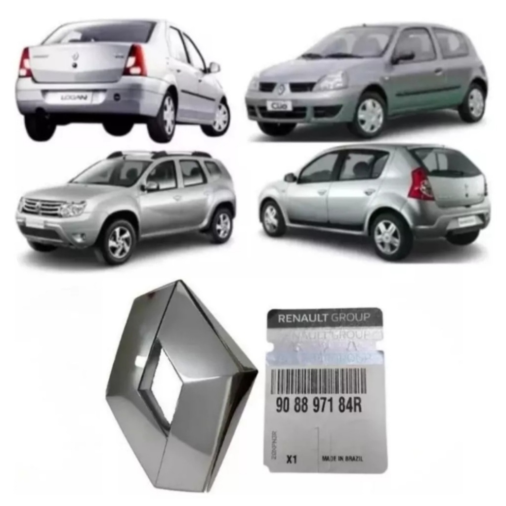 Emblema Traseiro Renault Sandero Logan Duster Original Novo | Shopee Brasil