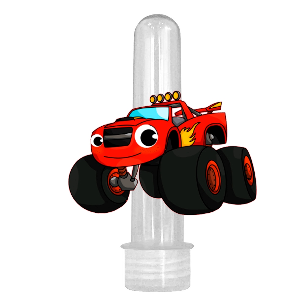 Tubete Personalizado Tema blaze and monster machines 10 unidades mod. bf4r | Shopee Brasil