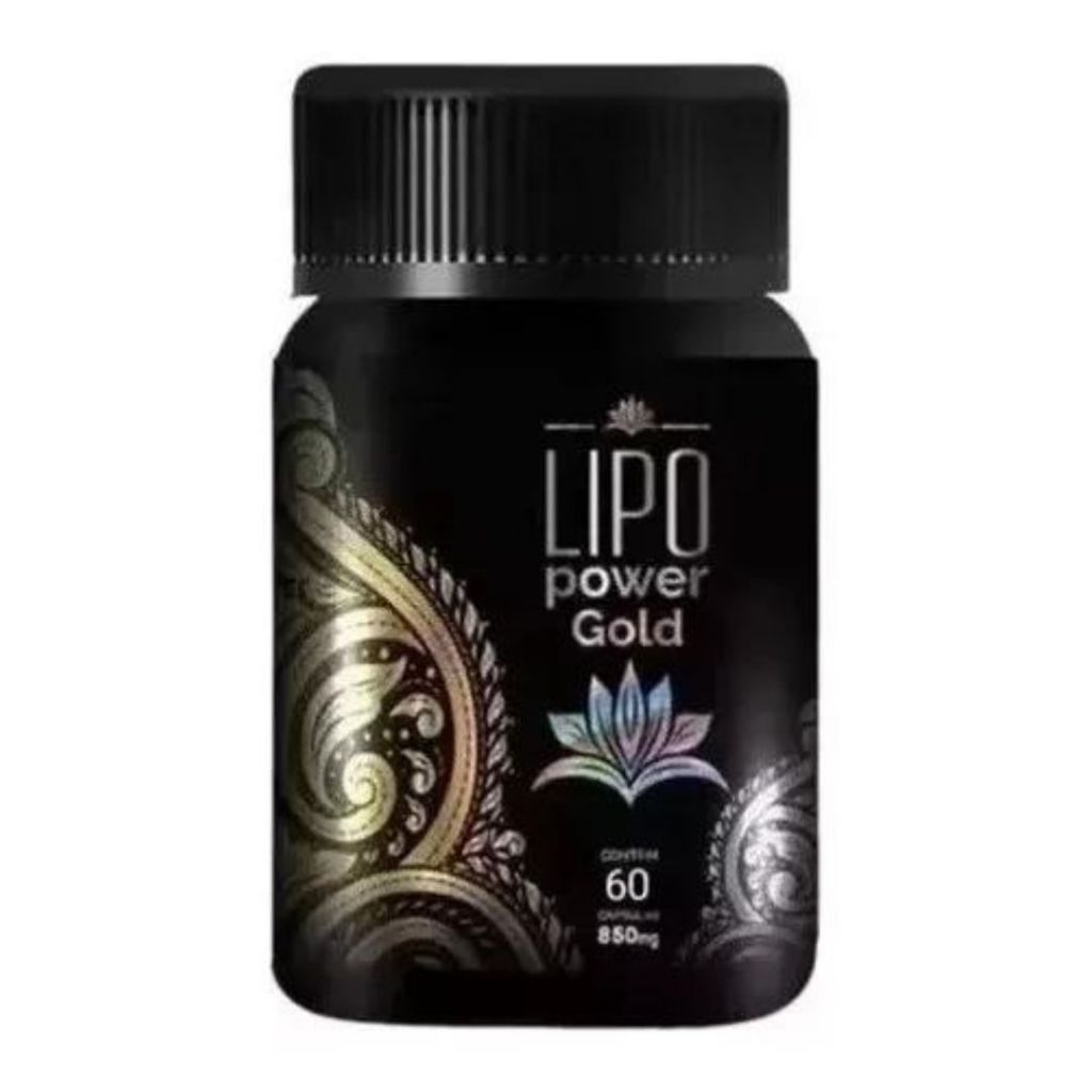 Lipo Power Gold Turbo 60 Cápsulas | Shopee Brasil