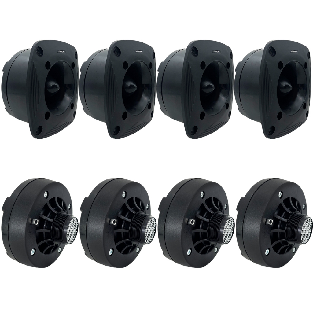 Kit Profissional 4 Tweeter Tsr C/ 120 W Rms+ 4 Driver Orion | Shopee Brasil