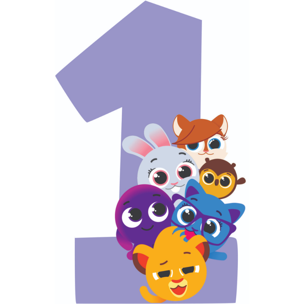 DISPLAY MDF NUMERO 1 ROXO BOLOFOFOS 60CM | Shopee Brasil