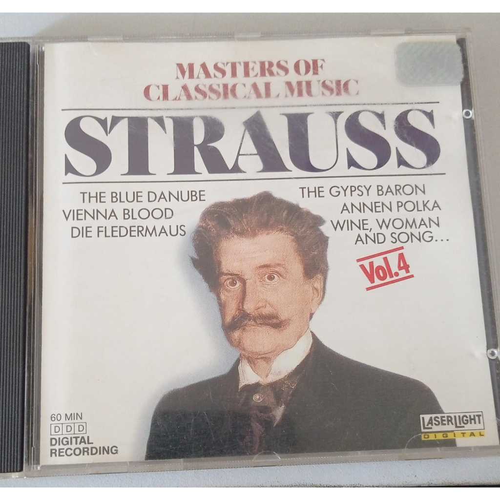 Cd - Strauss (Master Of Classical Music Vol.4) Original, Importado (USA ...