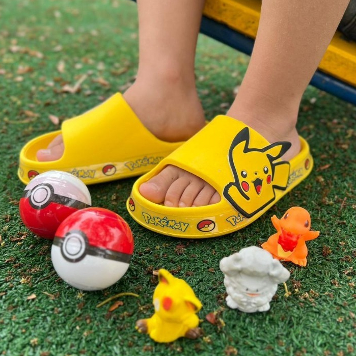 chinelo pokemon slide nuvem infantil unissex personagem e brinquedo ...