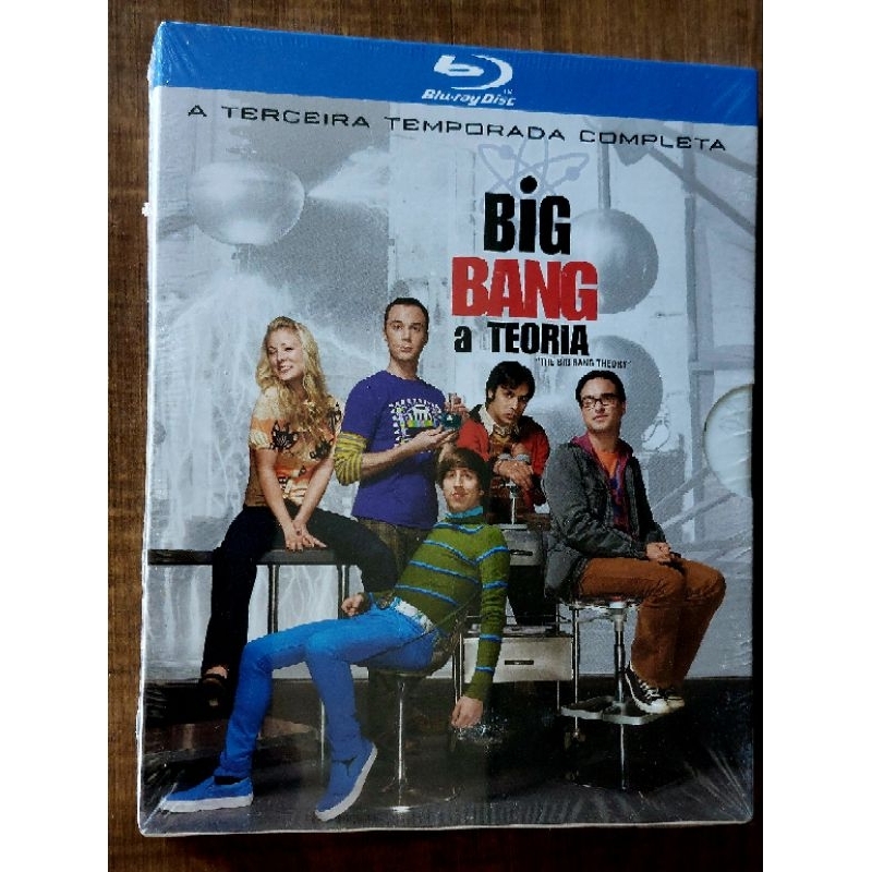 BLU RAY - THE BIG BANG THEORY - 3ª TERCEIRA TEMPORADA 2 DISCOS DUBLADO ...