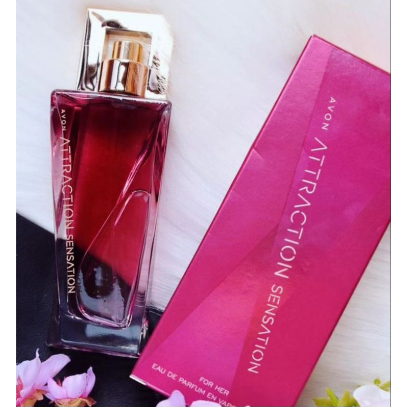 Perfume attraction sensation para ela avon | Shopee Brasil
