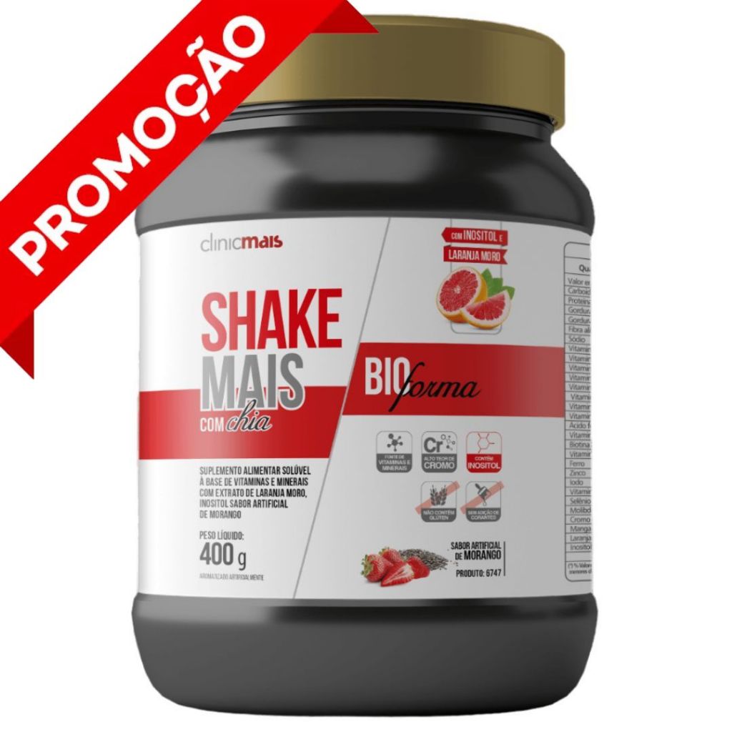 Shake para Emagrecimento e Redução de Peso com Chia Inositol e Laranja ...