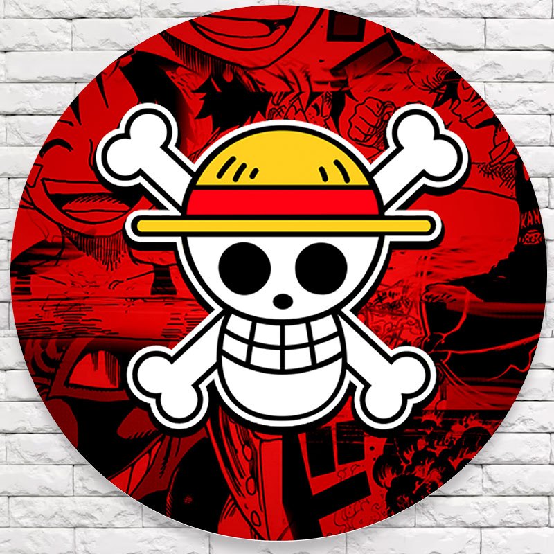 Poster Redondo One Piece | Shopee Brasil