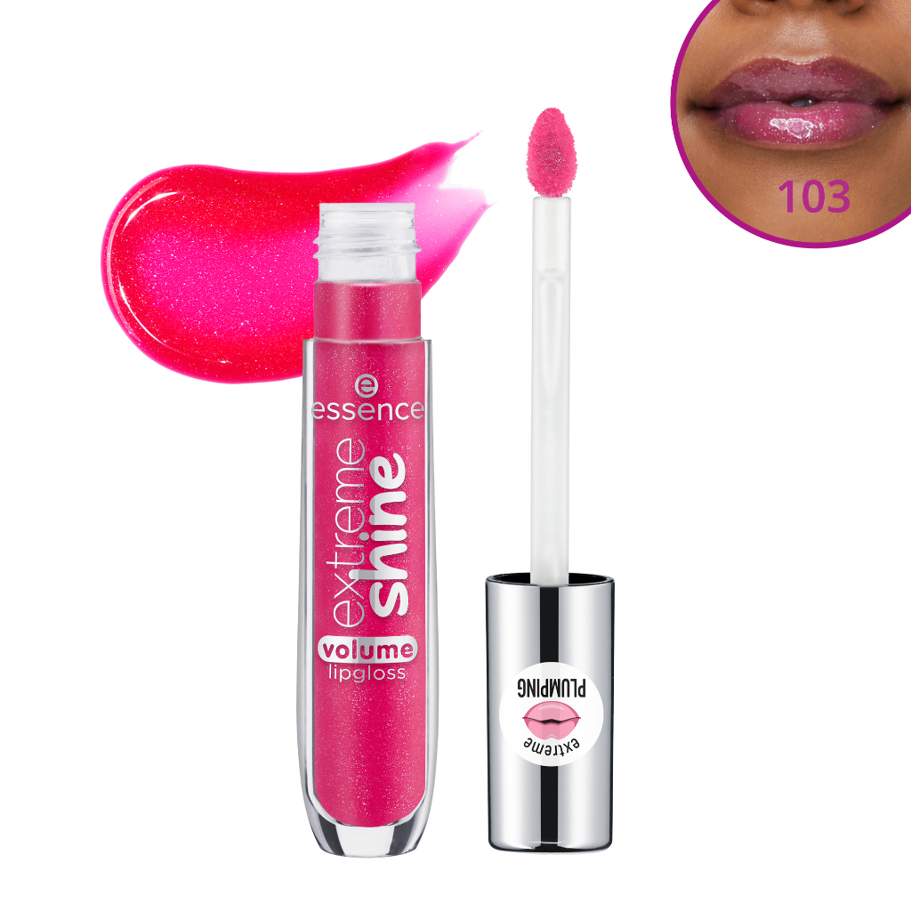 Gloss labial extreme shine volume essence 103 Pretty in Pink | Shopee ...