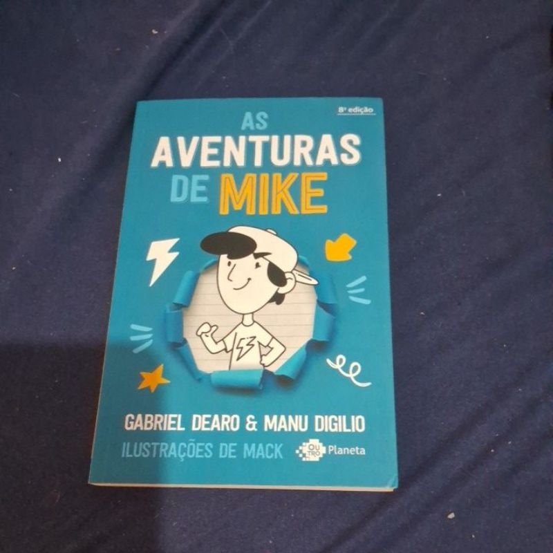 Livro As aventuras de Mike, volume 1 | Shopee Brasil