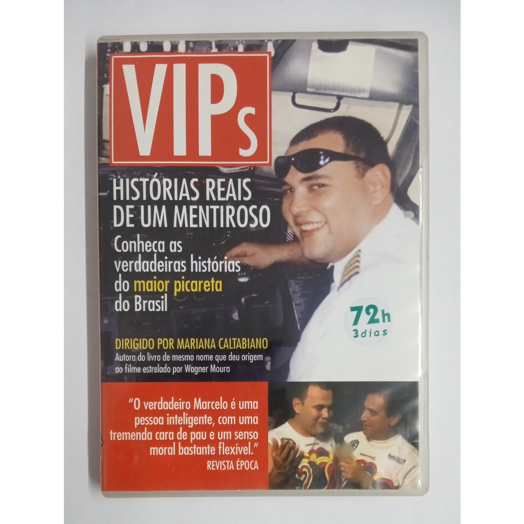 DVD VIPs histórias reais de um mentiroso original documentário cxd ...