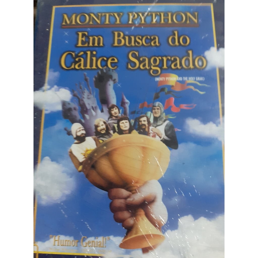 DVD MONTY PYTHON EM BUSCA DO CÁLICE SAGRADO ORIGINAL NOVO LEGENDADO | Shopee Brasil
