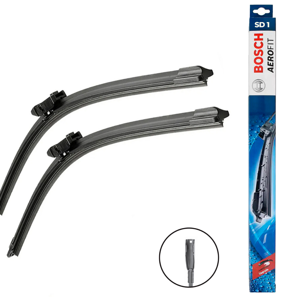 Jogo de Palheta do Limpador do Parabrisa SD1 Bosch - 19/17 Polegadas | Shopee Brasil