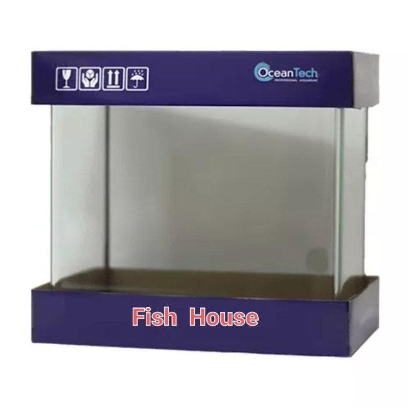 oceantech aquario curvo vidro lapidado 40lt excelente acabamento | Shopee Brasil