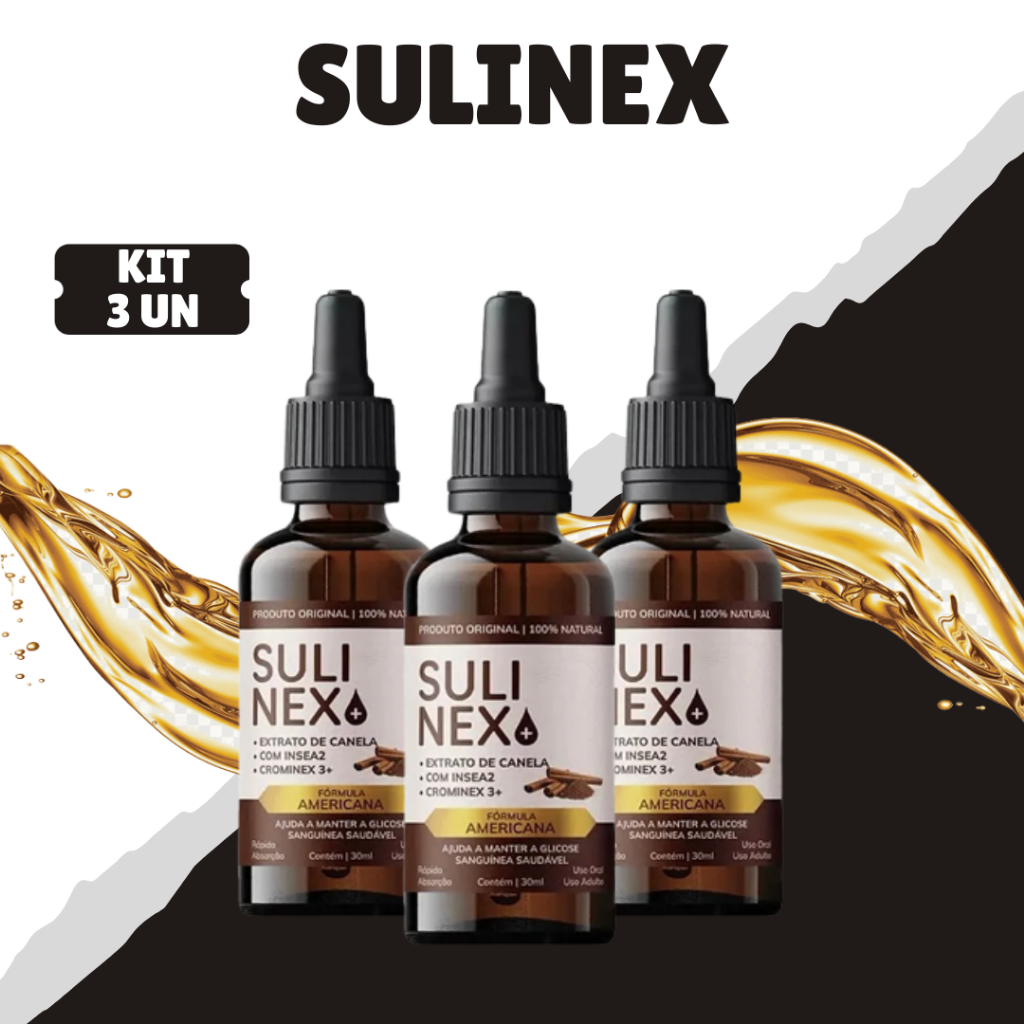 3 Sulinex Original 30ML | Shopee Brasil
