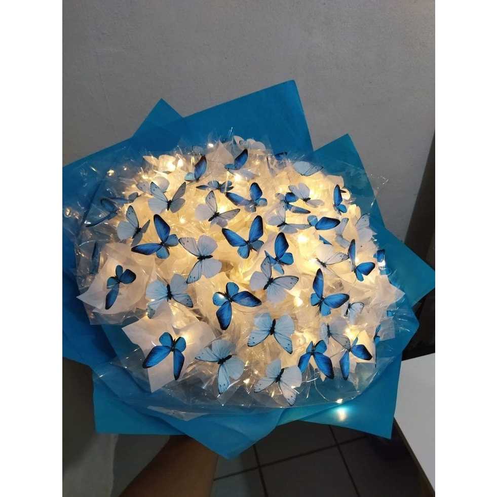 Buquê de borboletas com 50 und para presente | Shopee Brasil Buquê de borboletas com 50 und para presente | Shopee Brasil