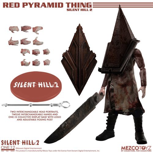 Mezco One:12 Collective Silent Hill 2: Red Pyramid Thing | Shopee Brasil