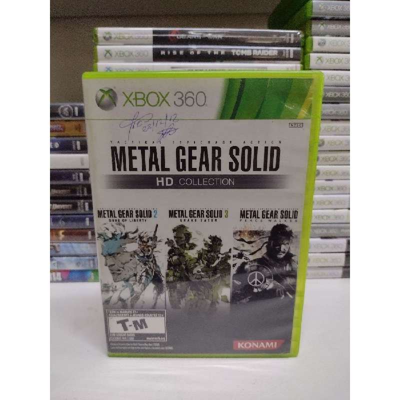 Metal gear HD collection Xbox 360 original | Shopee Brasil