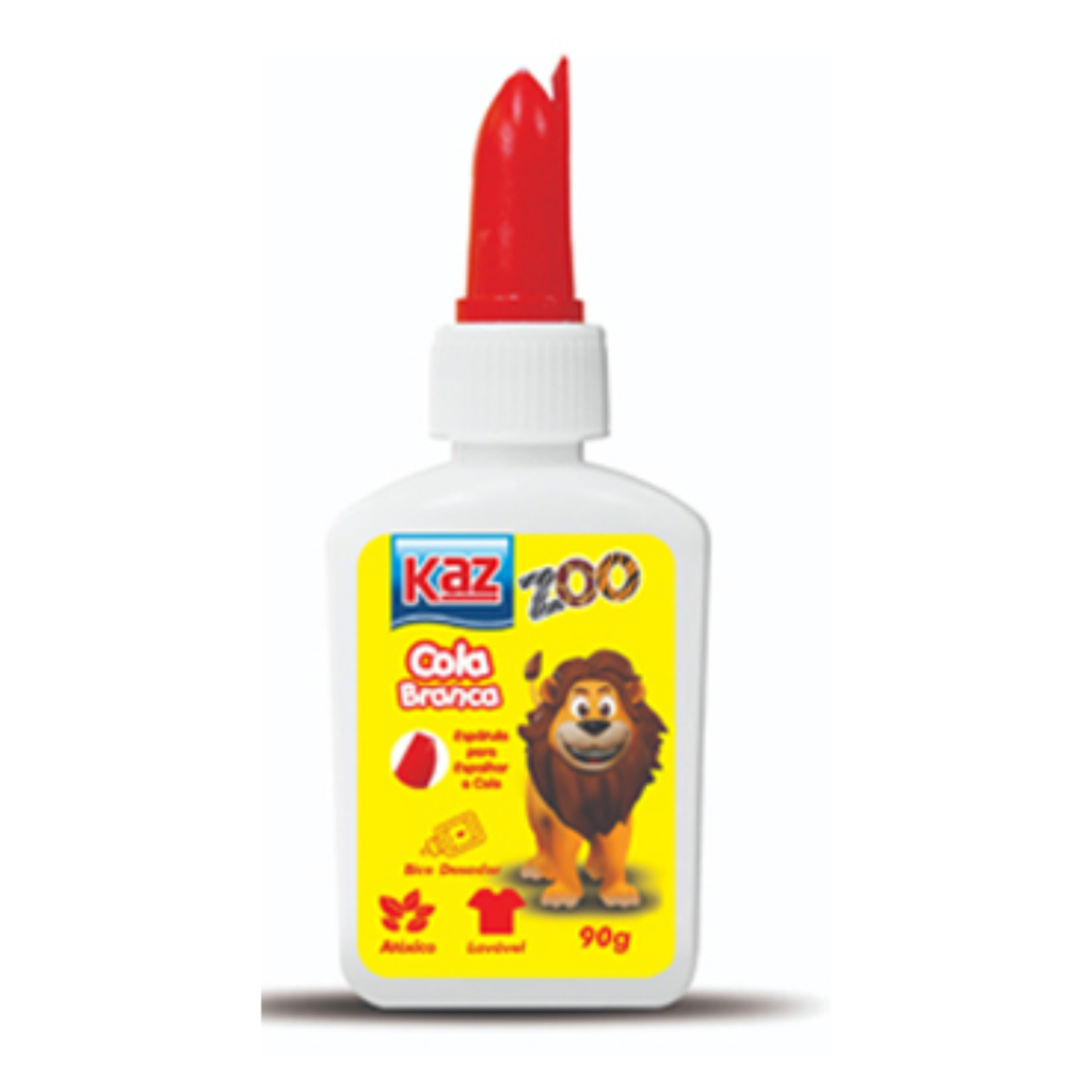 Cola Branca Escolar Kaz 40g e 90g | Shopee Brasil
