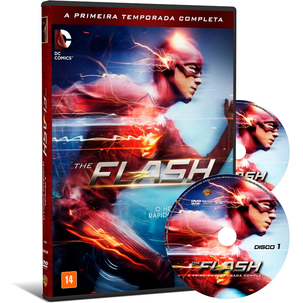 DVD The Flash - 1ª Temporada (2014) | Shopee Brasil