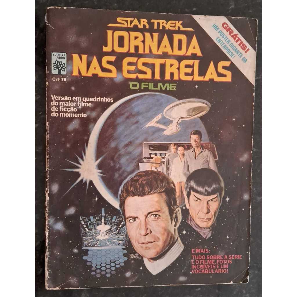 HQ Gibi Star Trek Jornada nas estrelas o filme Abril Quadrinhos ...