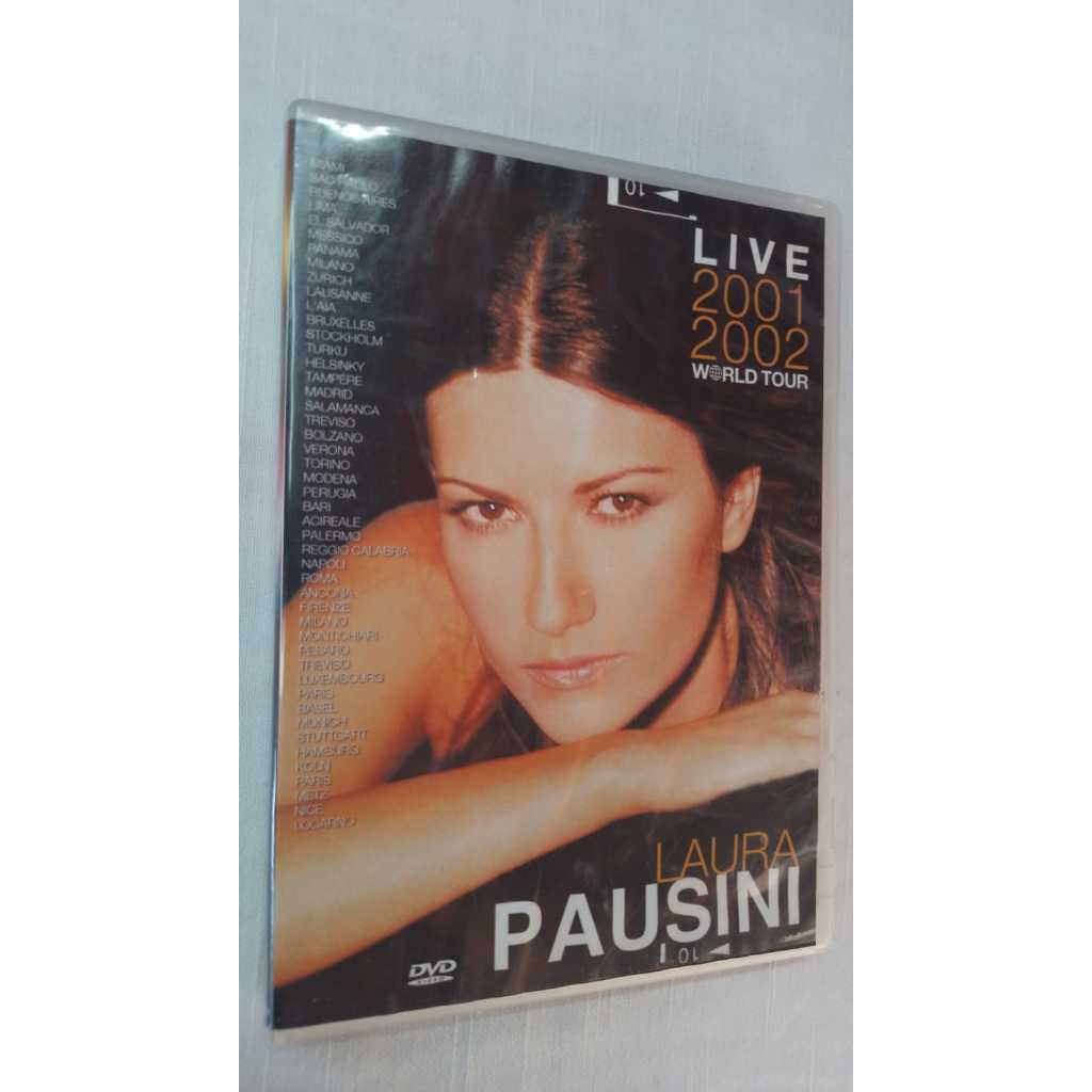 Dvd Laura Pausini - Live 2001-2002 World Tour ( 16927 ) | Shopee Brasil