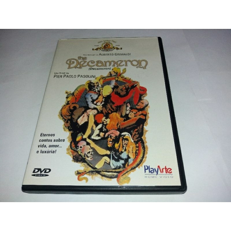 Dvd - O Decameron - 1971 - Pasolini - Filme Italiano | Shopee Brasil
