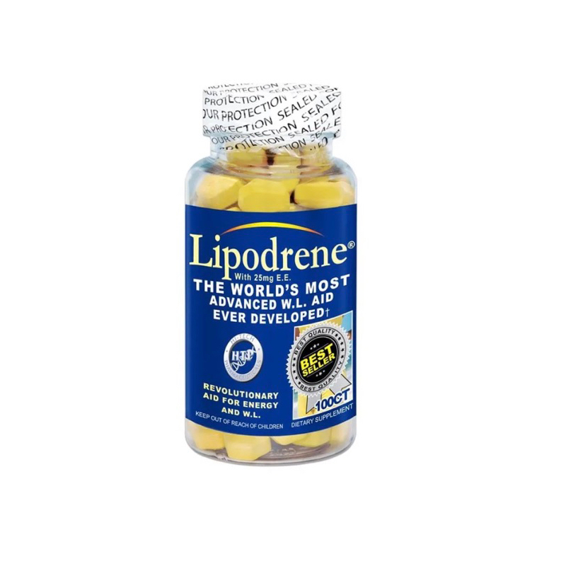 LIPODRENE IMPORTADO ORIGINAL 100tablets | Shopee Brasil