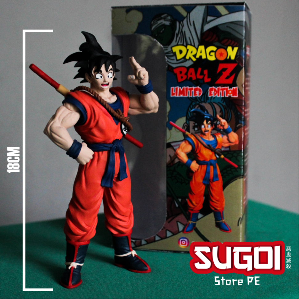 Dragon Ball Z - Goku Base 18cm Figure de Resina | Shopee Brasil